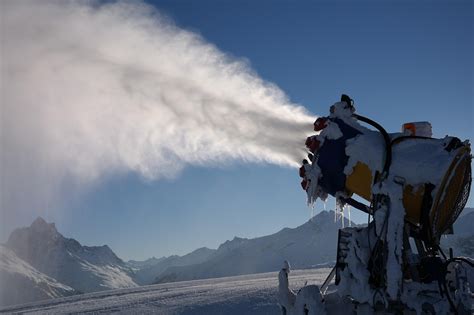 Snow Cannon Jet Spray Free Photo On Pixabay Pixabay