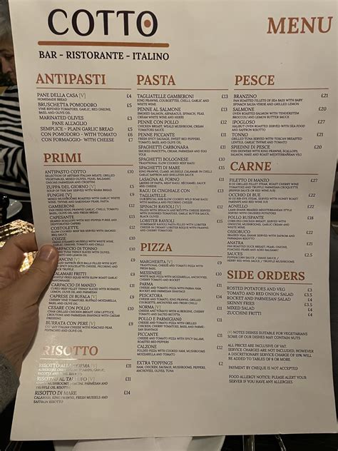 Cotto Whitefield Manchester A New Italian Restaurant That Evokes