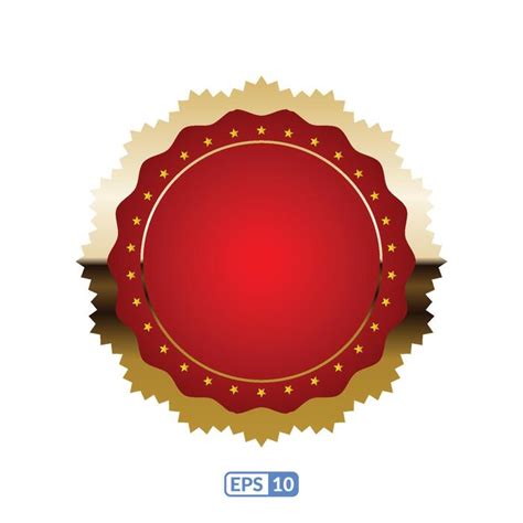 Red Badge Vector Art Icons And Graphics For Free Download