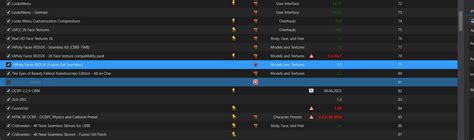 Help With The Installation Of HiPoly Faces REDUX And Fusion Girl Fallout Non Adult Mods