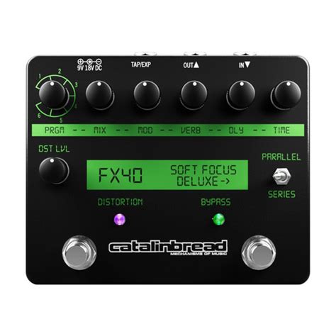 Catalinbread Soft Focus Deluxe Reverb Pedal Cream City Music