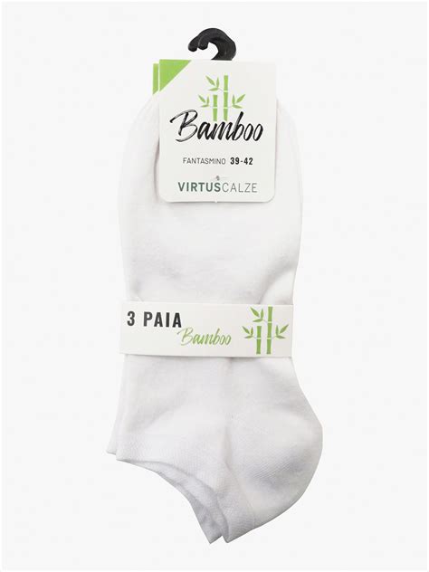 Virtus Fantasmino In Bamboo Confezione Da 3 Paia In Offerta A 599