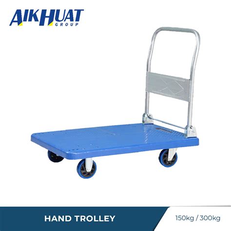Trolley Portable 150kg 300kg Hand Truck Iron Pvc Foldable Small Trolley
