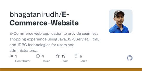 Github Bhagatanirudhe Commerce Website E Commerce Web Application To Provide Seamless