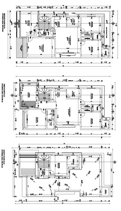 Do Your Floor Plans In Autocad 2d By Hsbuilders Fiverr