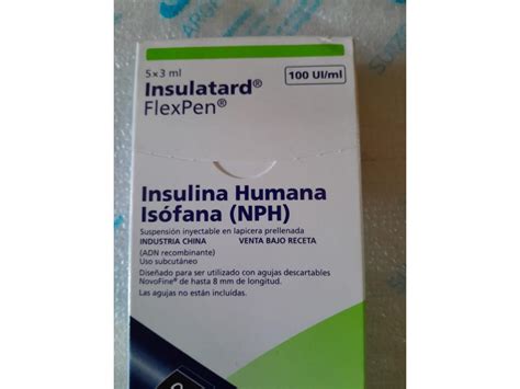 Vendo Insulina Nph Comprá En San Juan