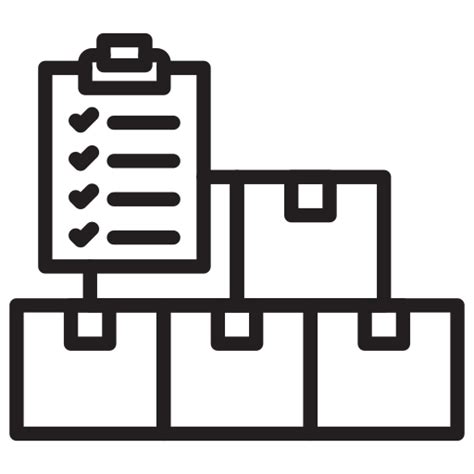 Inventory Generic Detailed Outline Icon Freepik
