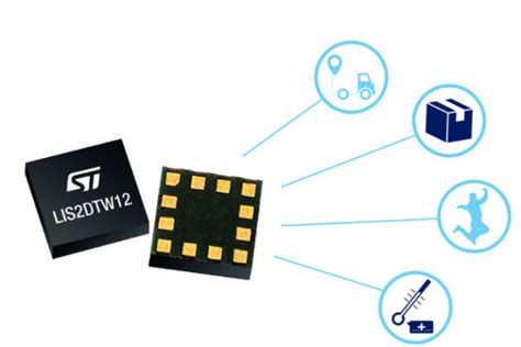 Tri Axis MEMS Accelerometer Includes Precision Thermometer