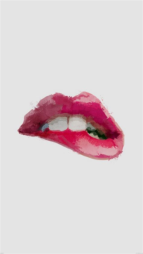 Lips Art Sexy Iphone Wallpapers Free Download