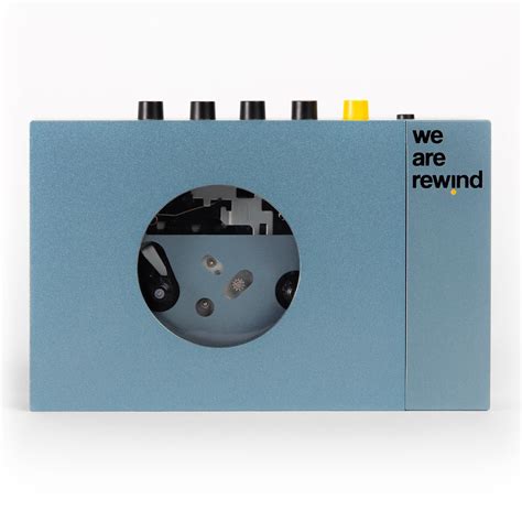 We Are Rewind Portable Cassette Player Cassette Tape Recorder With