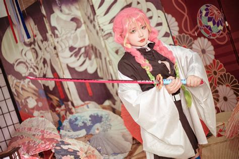 Mitsuri Kanroji Cosplay Anime Wig Etsy Vrogue Co