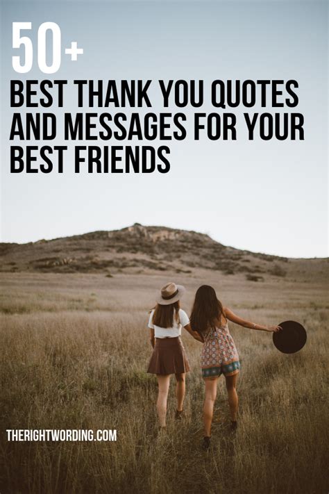 Best Friend Quotes Thank You At Phyllis Gordon Blog