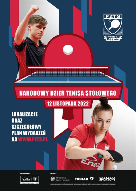 W Zielonej GÓrze Spotkamy SiĘ Przy StoŁach Narodowy DzieŃ Tenisa StoŁowego 2022 Zielonogórski