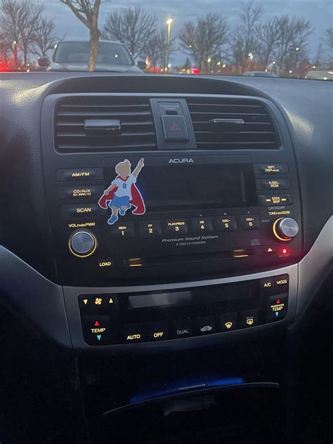stereo works fine just can t see the lights for the radio climate