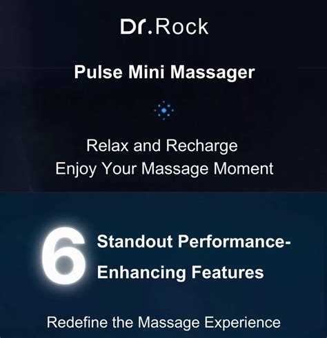 Drrock Pulse Mini Massager Rack85