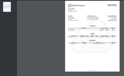 Create A Saas Invoice Dynamicpdf Api