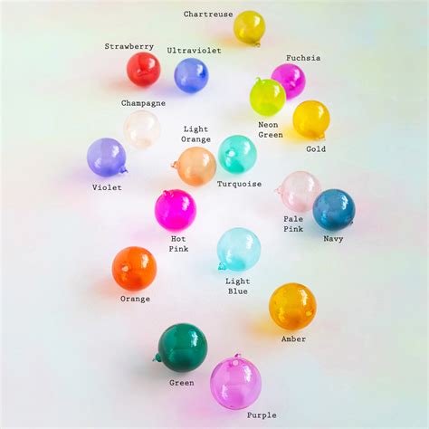 Candy Ball Ornament Set 4 Glitterville Studios