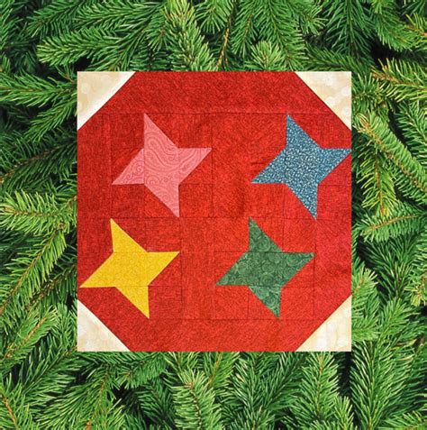 Variable Star Quilt Block ~ Week 7 Spring Block Of The Week