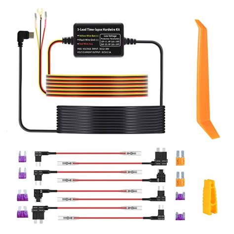 Dash Camera Hardwire Kit With Mirror Mount Electronics