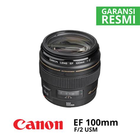 Canon Ef 100mm F 2 Usm Plaza Kamera Surabaya