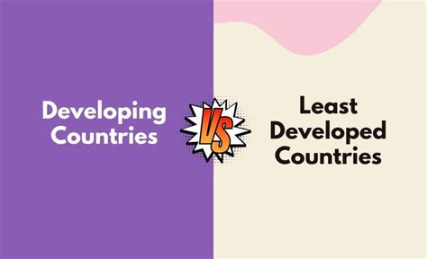 Developing Vs Least Developed Countries Whats The Difference With