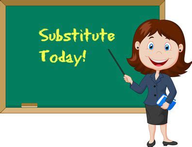 Substitute Teacher Clipart Perfect Educational Graphics For Classrooms