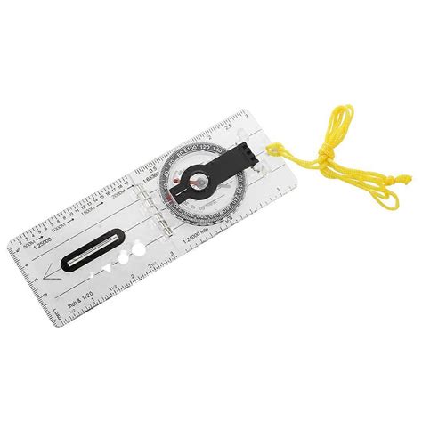 Foldable Navigation Camping Baseplate Compass Ruler Map Fruugo Uk