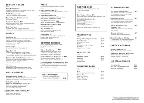 Cedele Menu And Prices List Singapore 2025