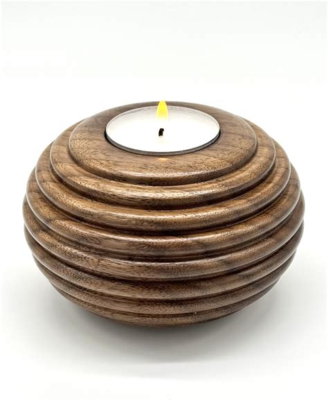 Wooden Tealight Holders