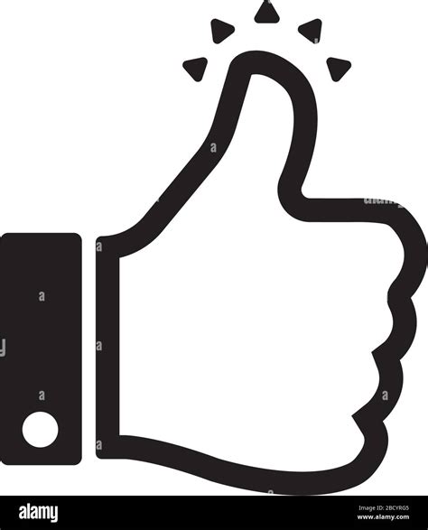 Thumbs Up Icon Stock Vector Image And Art Alamy