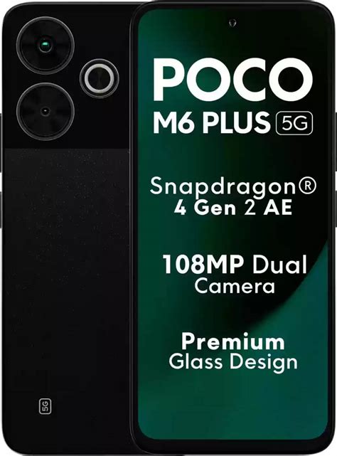 Poco M6 Plus 5g 108 Mp Camera 128 Gb Storage Price And Features