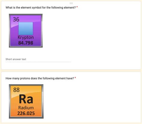 Element Identification Practice By Coach H Science Class Tpt