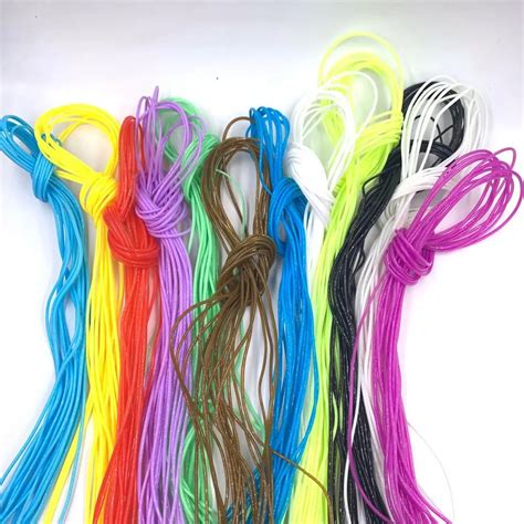 Plastic Lanyard String Boondoggle String Gimp Bracelet Making Kit For