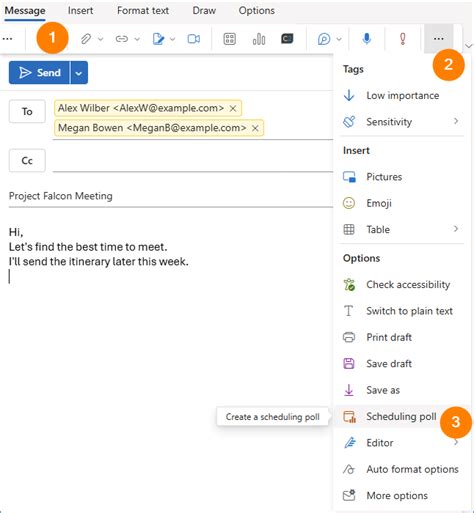How To Schedule A Meeting With The Microsoft Findtime Add In In Outlook