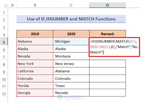 How To Compare Two Columns And Return Common Values In Excel