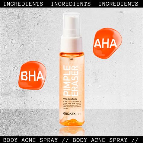 Quickfx The Pimple Eraser Body Acne Spray From Quickfx Facebook