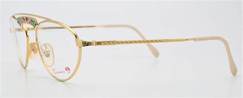 Casanova Glasses Frame Rc4 C03 5320 Vintage Gold Pilot Oval Drops