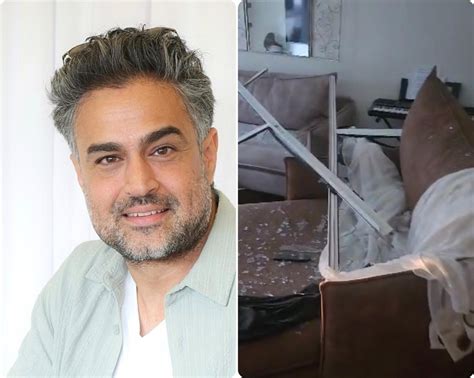 ביתו של השחקן אורן כהן נפגע מירי הטיל אנחנו בהלם לא מבינים מה אנחנו צריכים לעשות כרגע