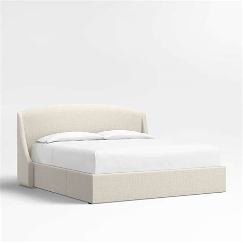 Lafayette 48 Weave Natural Beige Upholstered King Headboard With