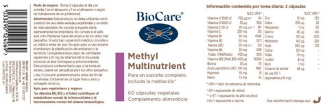 Methyl Multinutrient No Disponible Reformulando Acacia Sol