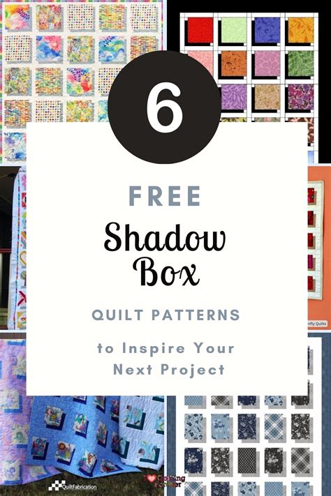 Top 6 Free Shadow Box Quilt Patterns 5 Bonus Patterns For Sale I