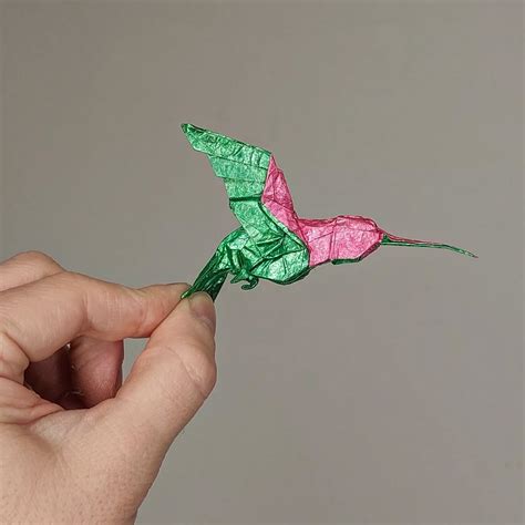 Origami Hummingbird