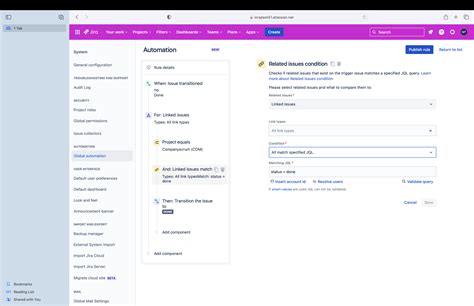 automation to mark related trigger task as done wh