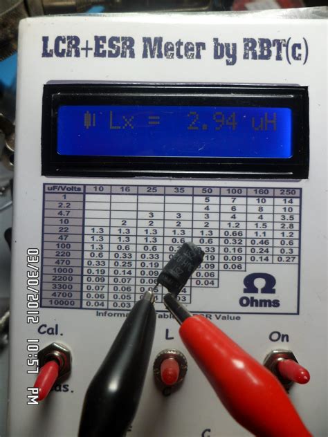 RBT S Tech Depot DIY LCR ESR Meter RBT S Tech Depot DIY LCR ESR Meter