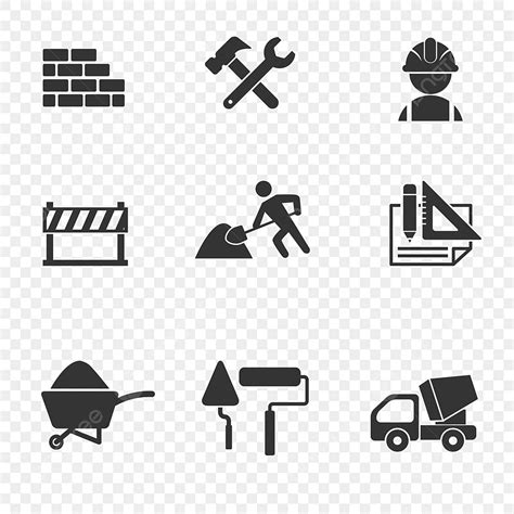 Construction Symbols Clip Art Construction Symbols Stock Illustrations