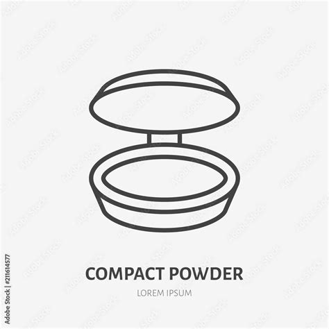 Makeup Compact Clipart Black And White