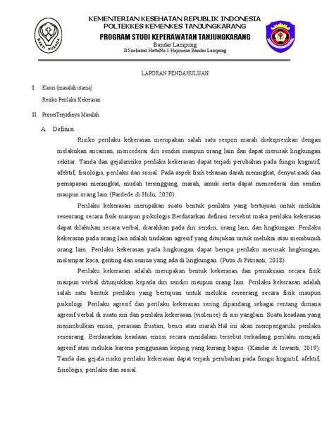 Lp Rpk Pdf Karier And Perkembangan