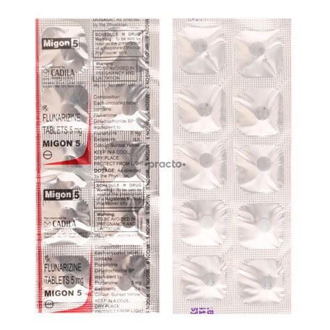 Migon 5 Mg Tablet Uses Dosage Side Effects Price Composition Practo
