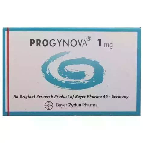 Progynova 1mg Tablet Estradiol Indocares