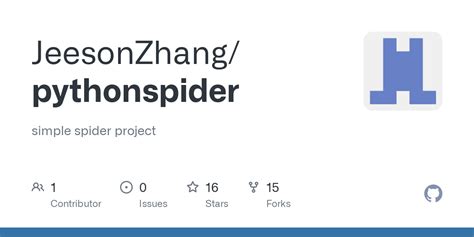 Github Jeesonzhang Pythonspider Simple Spider Project
